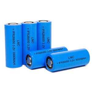3.2V 3000mAh 26650 LiFePO4 Cells - LNC Batteries