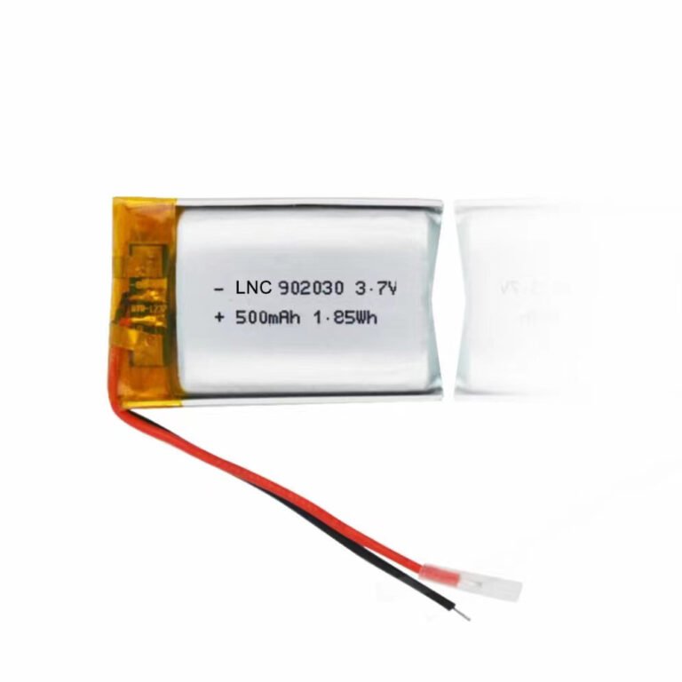 902030 3.7v 500mah 1.85Wh lipo battery – LNC Batteries